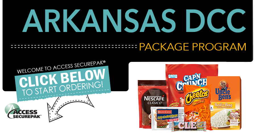 Access Securepak - Arkansas DCC Package Program - Welcome