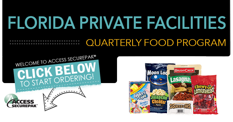Access Securepak - Florida Food Private Package Program - Welcome