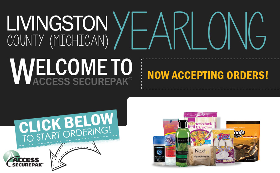 Access Securepak - Livingston County Yearlong Program - MI - Welcome