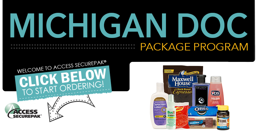 Access Securepak - Michigan DOC Friends & Family Package Program - Welcome