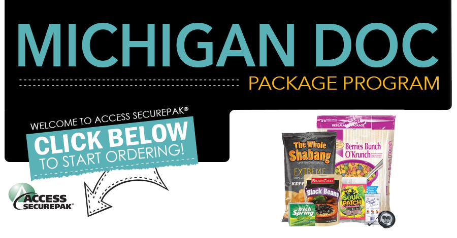 Access Securepak - Michigan DOC Friends & Family Package Program - Welcome
