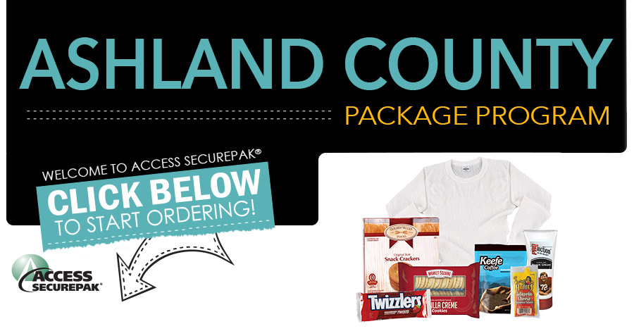 Access Securepak - Ashland County Jail Package Program - OH - Welcome