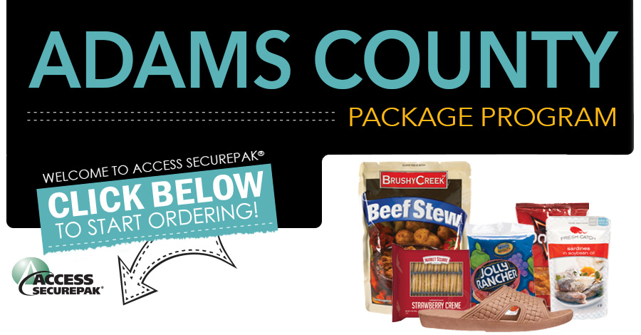Access Securepak - Adams County Package Program - PA - Welcome