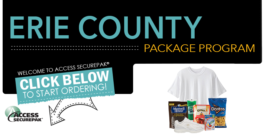 Access Securepak - Erie County Prison Package Program - PA - Welcome