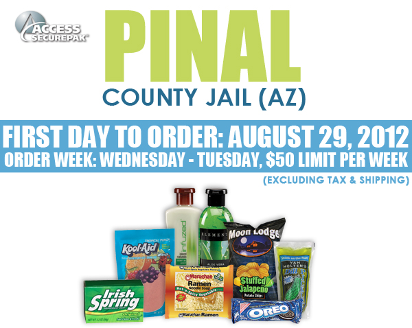 Access Securepak - Pinal County Jail - AZ - Welcome