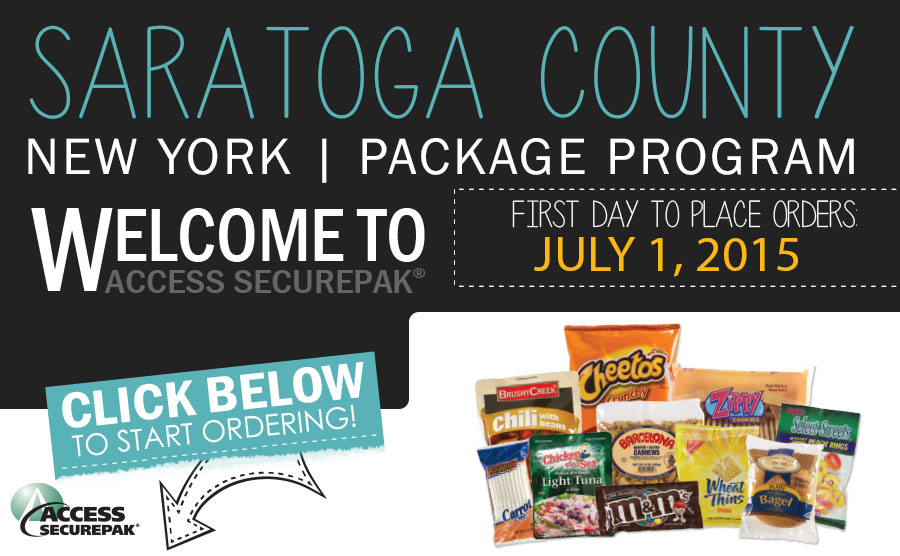 Access Securepak - Saratoga County Package Program - NY - Welcome