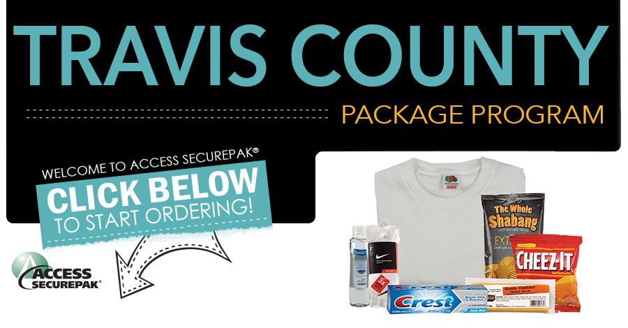 Access Securepak - Travis County Jail Package Program - TX - Welcome
