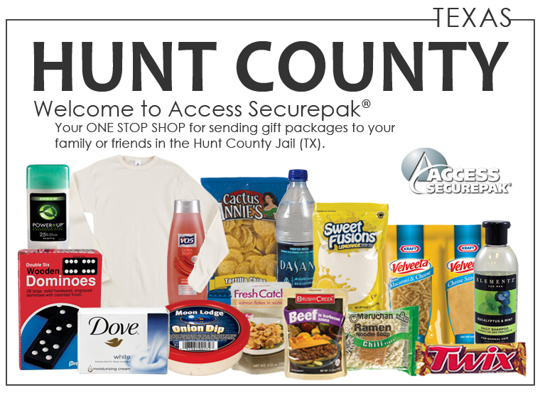 Access Securepak - Hunt County Program - TX - Welcome