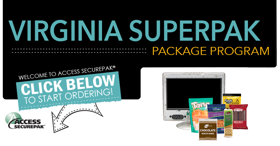 Access Securepak - Virginia DOC SuperPak Program - Welcome